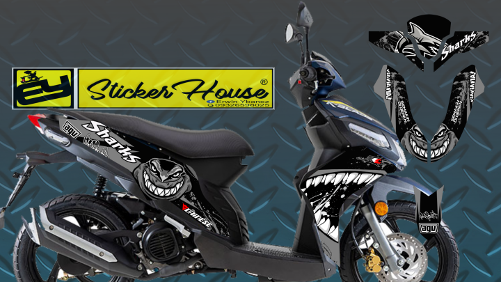 Keeway K Blade 125 Decals Laminated | Lazada PH