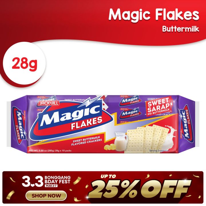 Magic Flakes Sweet Buttermilk (28g x 10) | Lazada PH