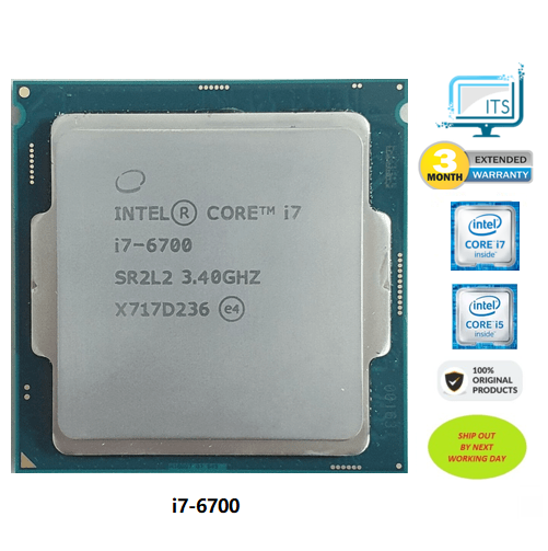 Intel Core👉 i7-6700 | i7-4790 | i7-3770 | i7-2600 | i7-870 | i5-4570 ...