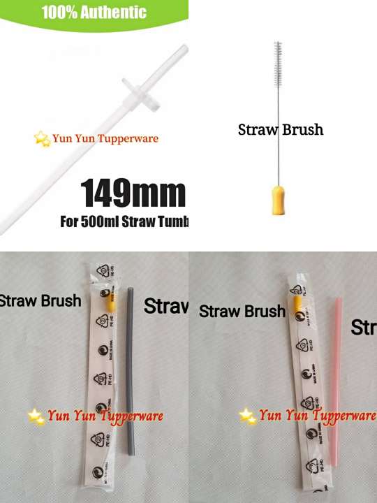Tupperware Eco Bottle Straw / Straw Brush / Straw Brush + Straw / Straw ...