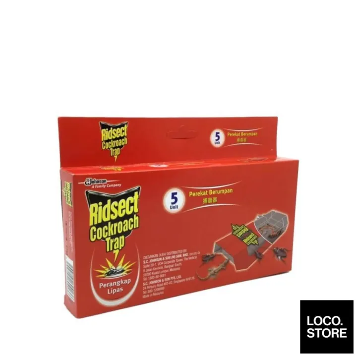 Ridsect Cockroach Trap 5 traps | Lazada