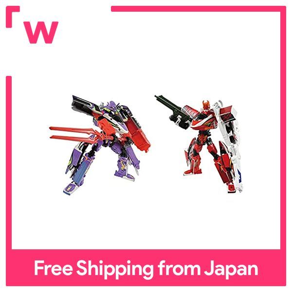 Takara Tomy [Set of 2] Plarail Shinkansen Transforming Robot Shinkarion ...