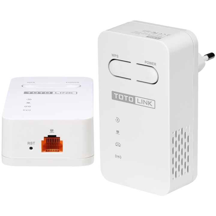 TOTOLINK Extensor Adaptador Work As AP 100Mbps Over Powerline Wired ...