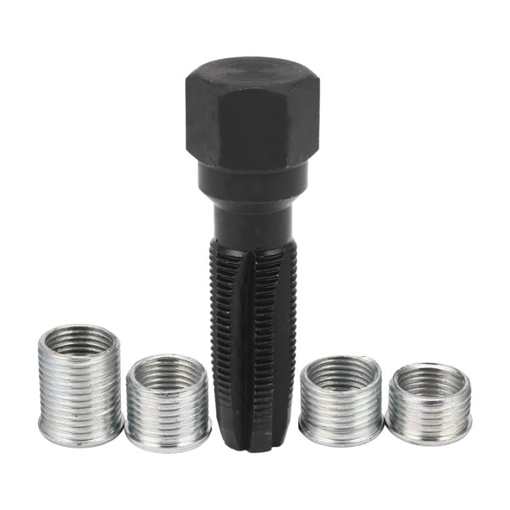 14mm Spark Plug Thread Repair Kit Rethread Tool Kit Reamer Tap M14x1.25 ...