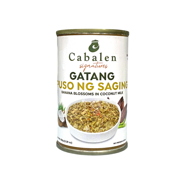 Cabalen Signatures - Gatang Puso ng Saging (Banana Blossom in Coconut ...