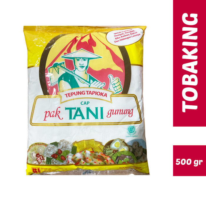 Tepung Tapioka Pak Tani Gunung 500gr Tepung Kanji Tani | Lazada Indonesia