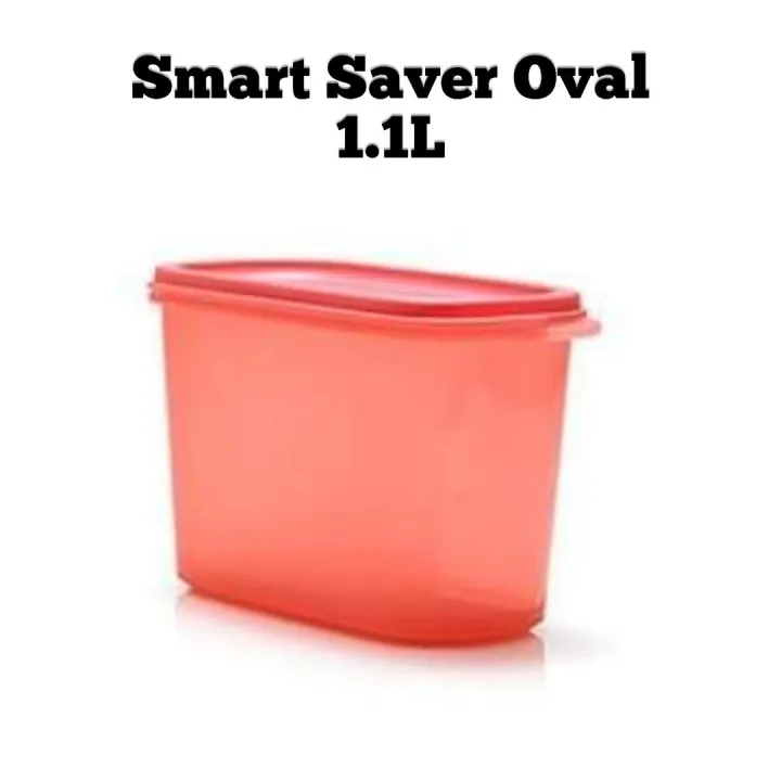 Tupperware Smart Saver Square 1.1LGreen - (1)pc | Lazada