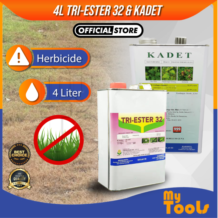 Mytools 4L Tri Ester /Kadet Triclopyr-butotyl 32% Racun Pokok Bunuh ...