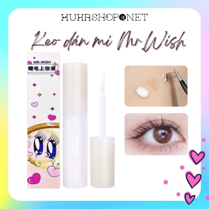 Keo Dán Mi Mr Wish Siêu Chắc – Keo Dán Mi Giả Trong Suốt Nhanh Khô, Lâu ...