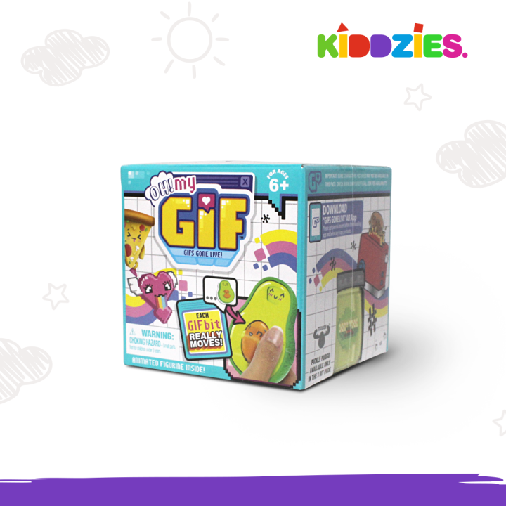 Oh! My GIF Bit Pack Collectible Toy - Animated Figurine Inside | Lazada PH