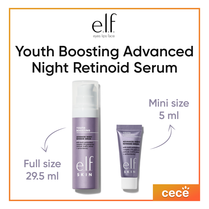 ELF Cosmetics Youth Boosting Advanced Night Retinoid Serum | Lazada PH