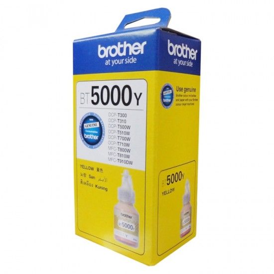 BROTHER BT 5000Y- YELLOW Ink Bottle (48.8ml) | Lazada PH