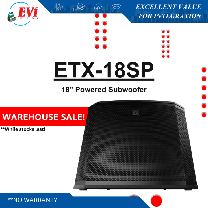 Electro Voice ETX-18SP 18" Powered Subwoofer | Lazada PH