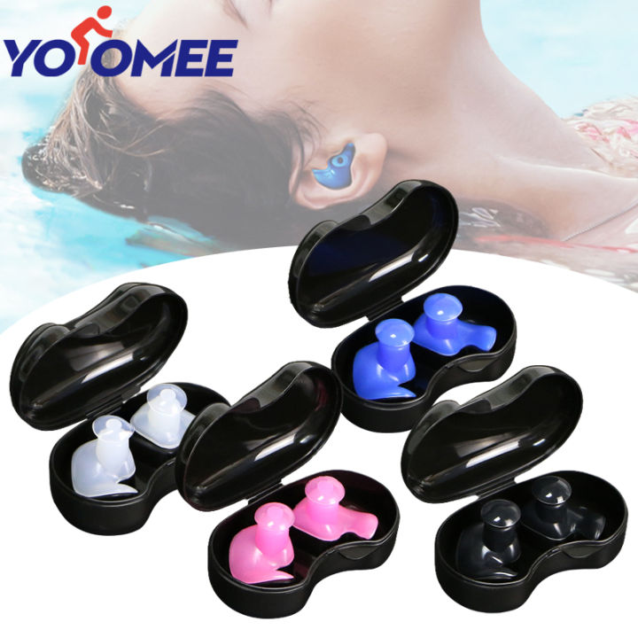 Yoomee Summer Swimming Earplugs Silicone Waterproof Anti-noise Surf ...