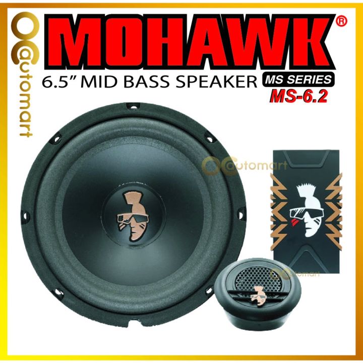 Mohawk Ms Series Ms-6.2 6.5" 2-Way Component Speaker Car Spk | Lazada
