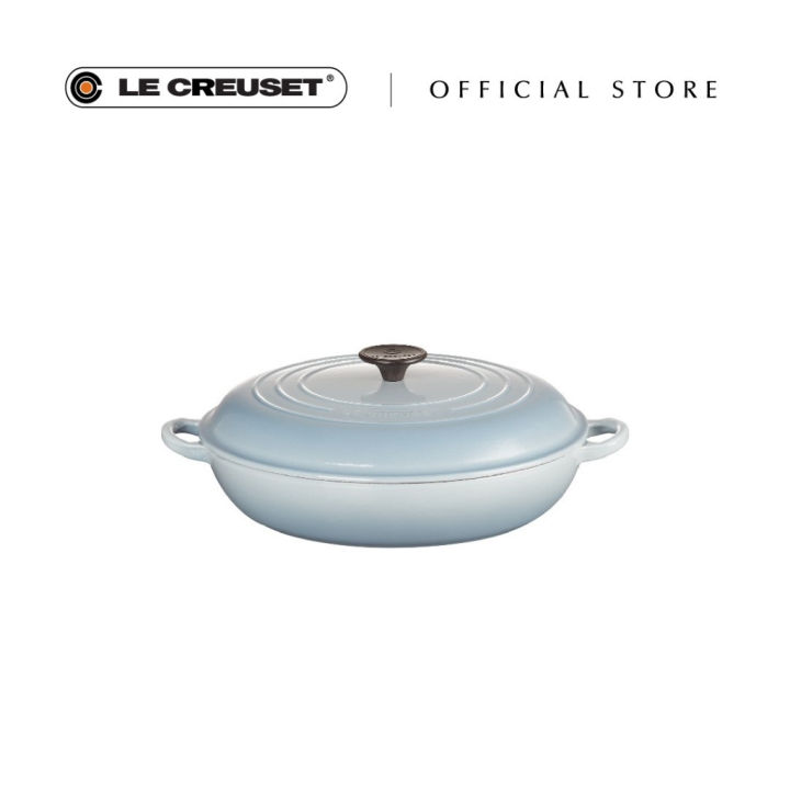 Le Creuset Buffet Casserole Classic Range 26cm - Coastal Blue | Lazada