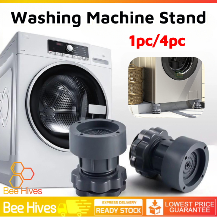 Washing Machine Foot Pads Anti-vibration Washer Adjustable Heightener ...