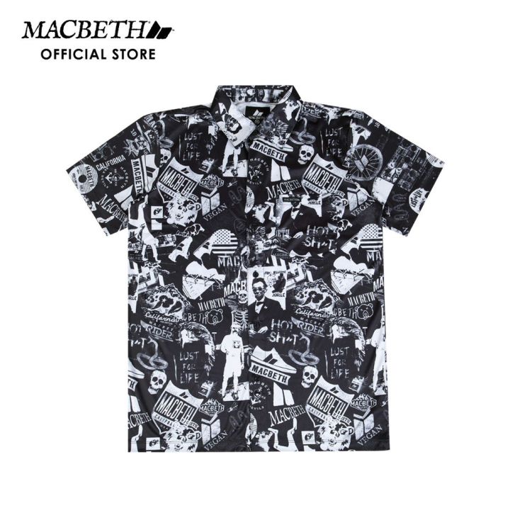 Macbeth Men's Polo Woven - 20TH ANNIV S/S SHIRT(FREE NAME& LOGO ...