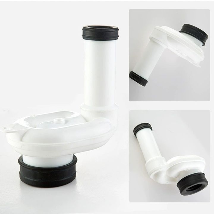 【JFYB】 PP Urinal Drain Siphon Horizontal Wall Trap DN50 Inlet DN40 DN50 ...