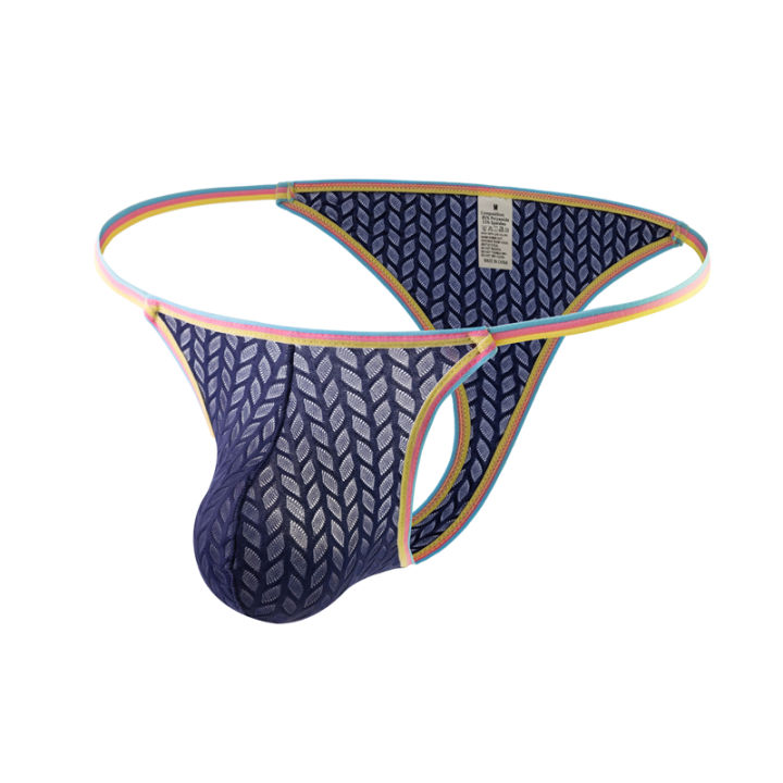 Male Lace G String Panties U Convex Pouch Men's T-back Thong | Lazada