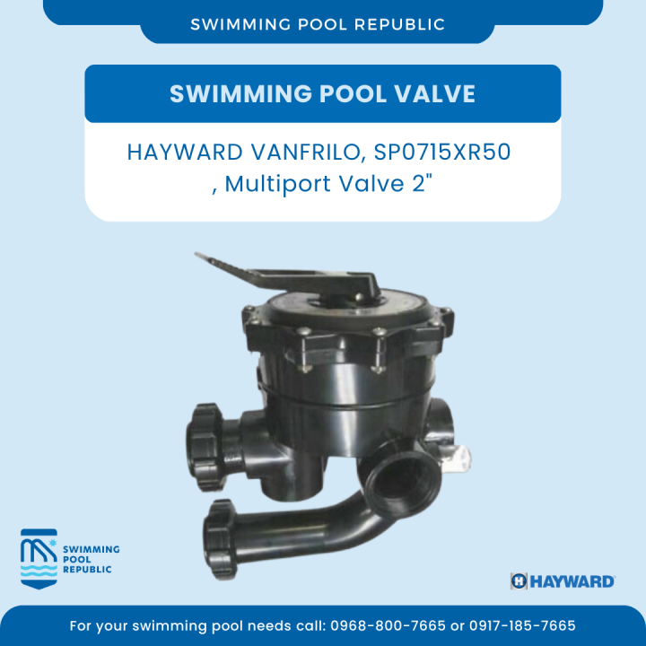 SWIMMING POOL VALVE, HAYWARD VariFlo Multiport Valve for DE Filter ...