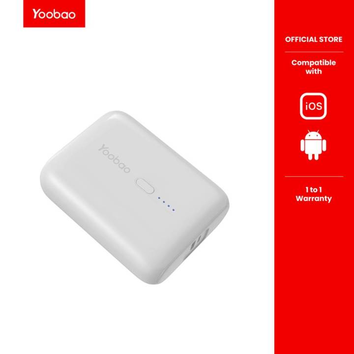 Yoobao PD20 Mini 10000mAh QC18W/PD20W Quick Charge Super Mini Power ...