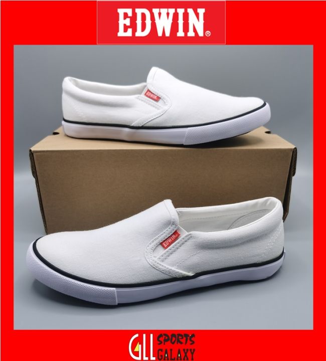 [EDWIN] [CLEARANCE]EDWIN 238 SLIP ON WHITE SCHOOL SHOES READY STOCKS ...