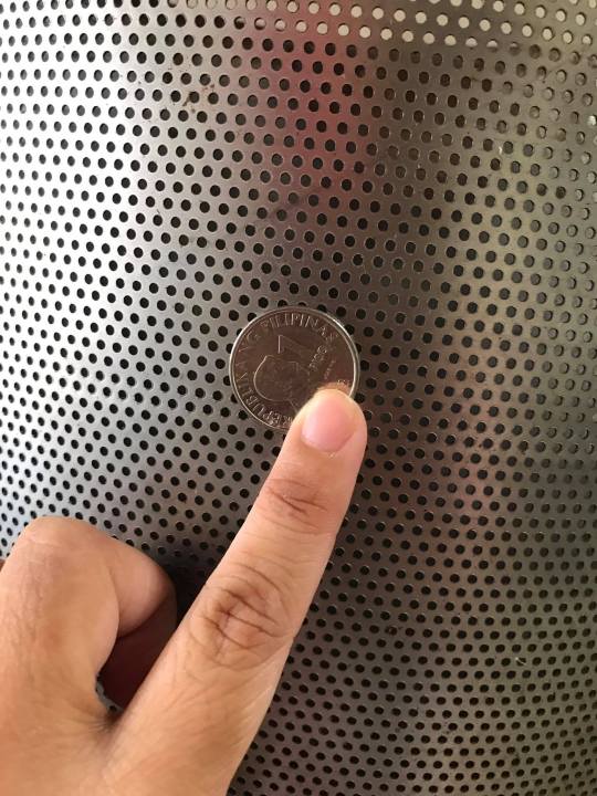 Perforated Sheet - Perforated Metal Sheet - Sifter - Black Iron 3ft x ...