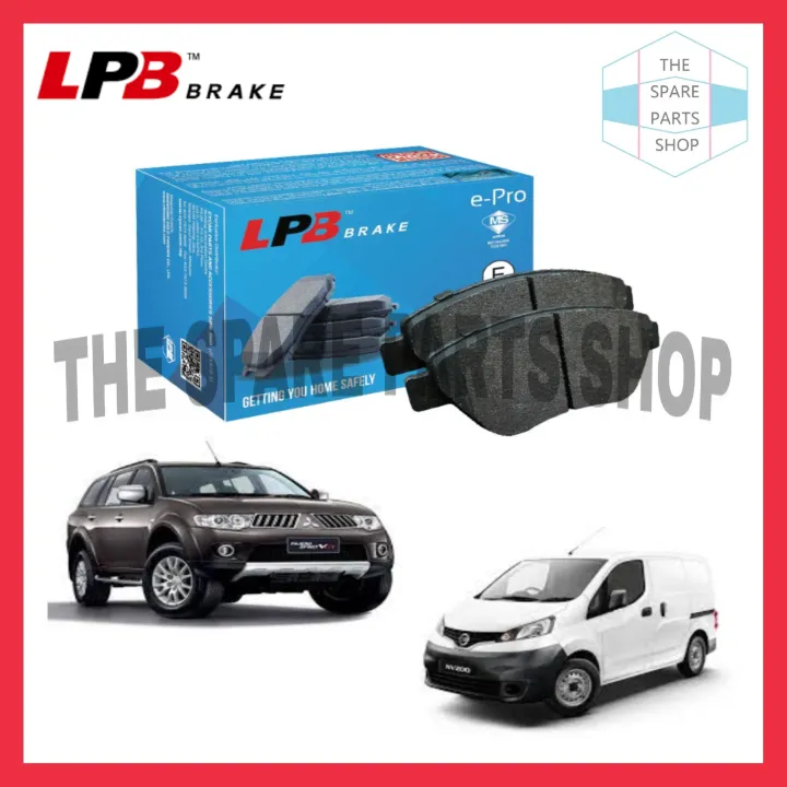 MITSUBISHI TRITON KBH 2.5 3.2 PAJERO SPORT NISSAN NV200 FRONT LPB DISC ...