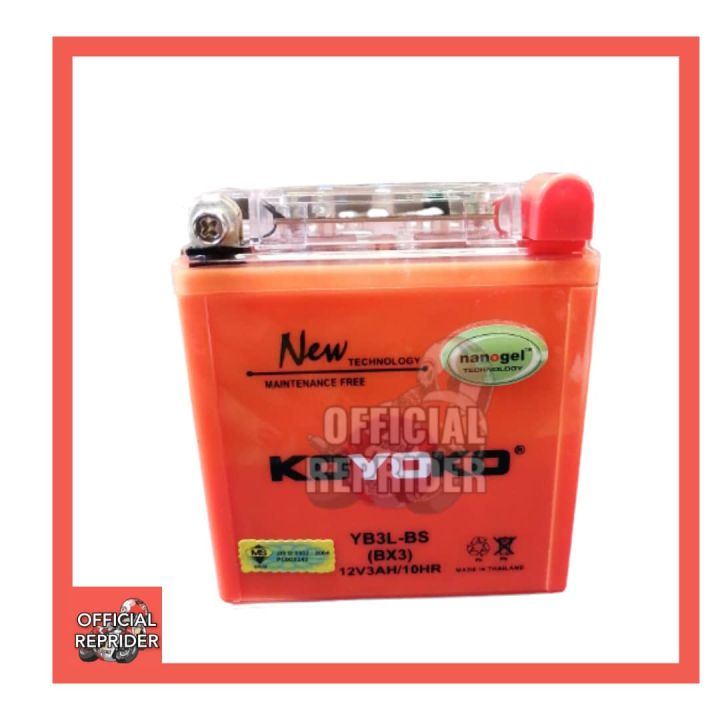 KOYOKO BATTERY BATERI MOTOR EX5, WAVE, DINAMIK, Y125, Y15, LC135, SRL ...