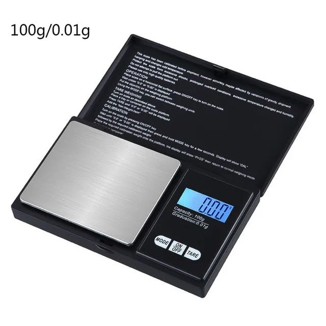 Mini Flip-open Jewelery Scales Libra Balance Digital Weights Nest ...