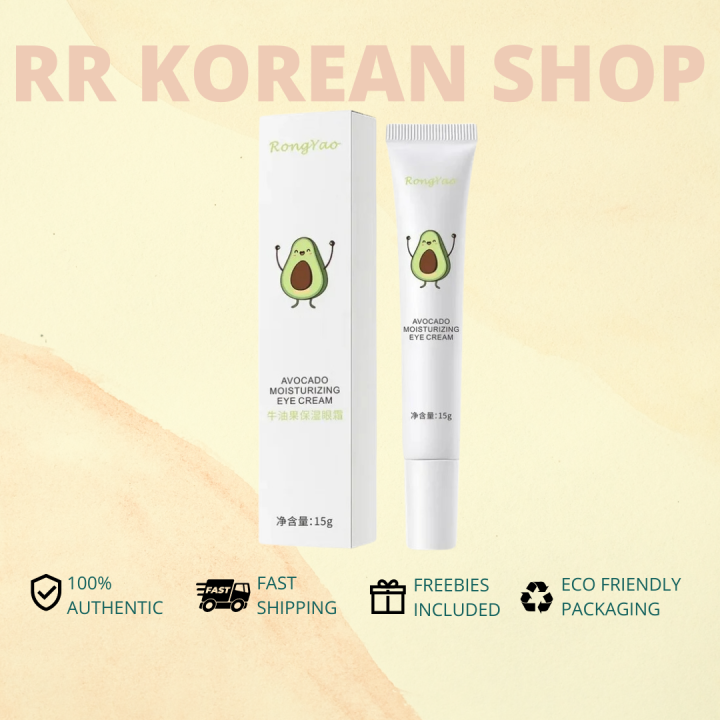 [AUTHENTIC] RongYao Avocado Moisturizing Eye Cream w/ Niacinamide 15g ...