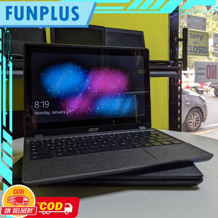 ACER C720 I INTEL CELERON I 2957U I WINDOWS 10 I 2GB I 16GB STORAGE I OFFICE READY TO USED I ...