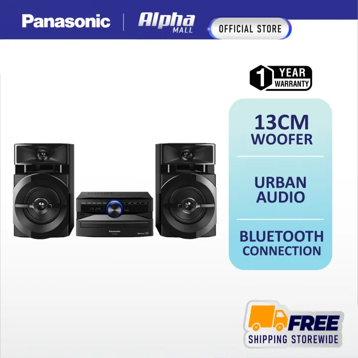 PANASONIC SC-UX100 HIFI SYSTEM 300W Bluetooth Speaker SC-UX100GSXK ...