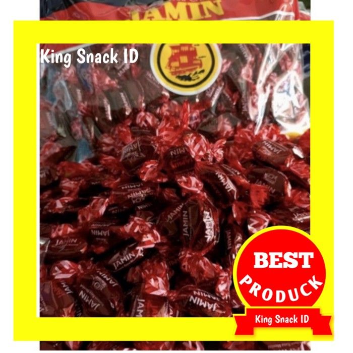 PERMEN HACKS LOKAL / PERMEN JAMIN RASA MENTHOL 250 GR / PERMEN BATUK ...