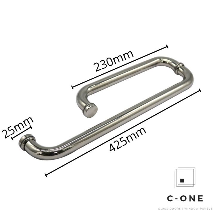 Modern Shower Handle G-Type Shower Handle Door Handle Glass Door Handle ...