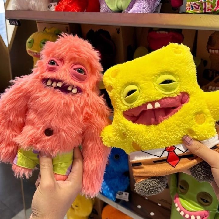 22 ซม.Fuggler Monster ของเล่นตุ๊กตาตลกน่าเกลียดฟันมอนสเตอร์ Spongebob ...