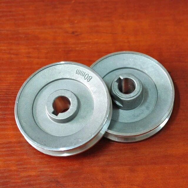 O type M type belt pulley V-belt pulley outer diameter 80mm inner hole ...