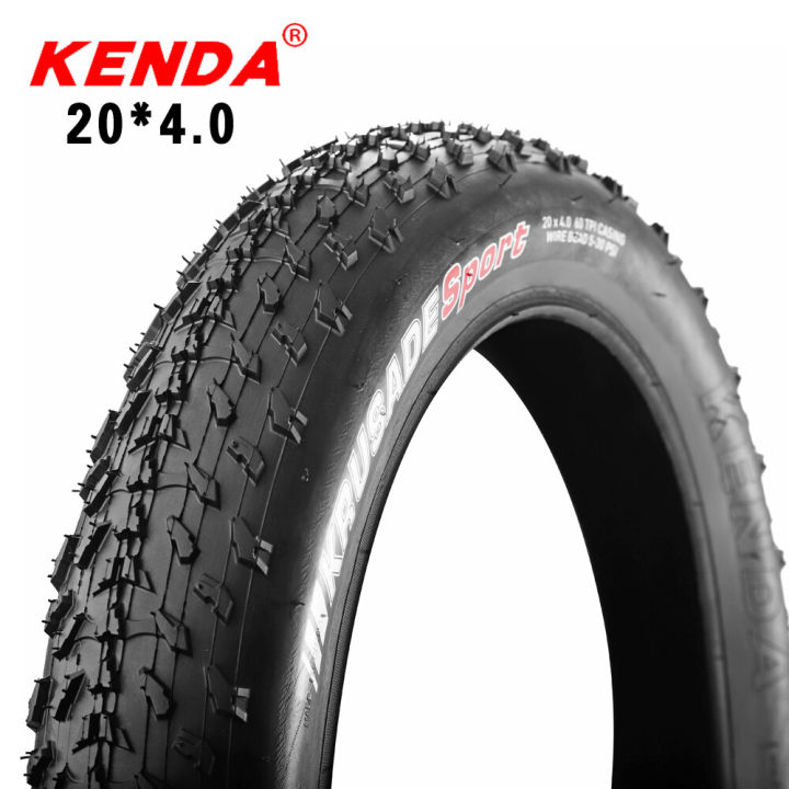 KENDA bicycle ATV tyre beach bike tire 20x4.0 city fat tyres 60TPI ...