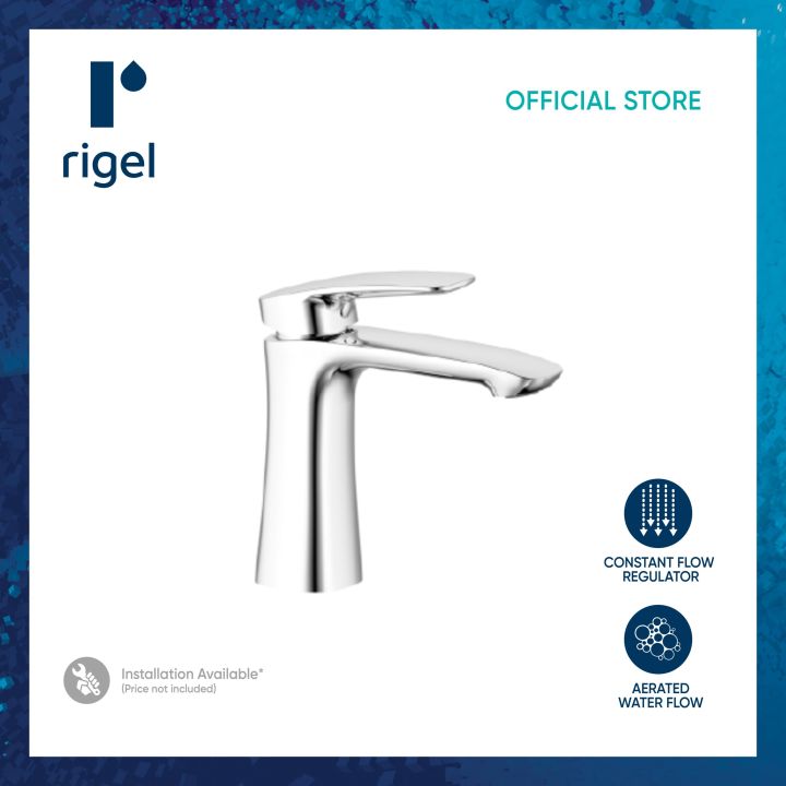 RIGEL Chrome Basin Mixer Tap MXB8614 | Lazada