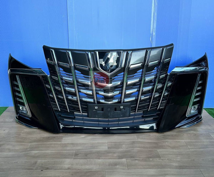 Toyota Alphard 30 Series Late Model Front Bumper With Fog Lamp&Sensor ...