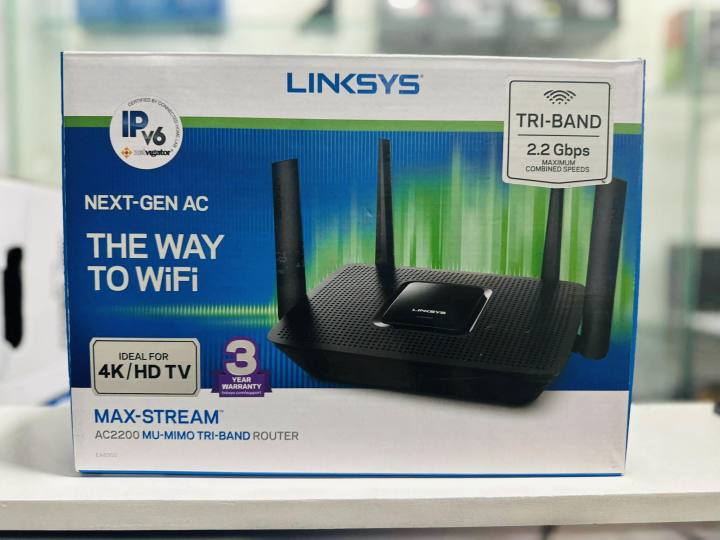 Max-Stream EA8300 - Tri-Band AC2200 WiFi 5 Router | Lazada PH