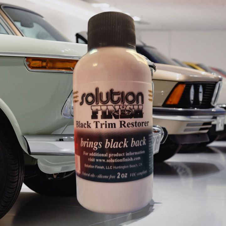 Solution Finish Black Trim Restorer 2oz | Lazada PH