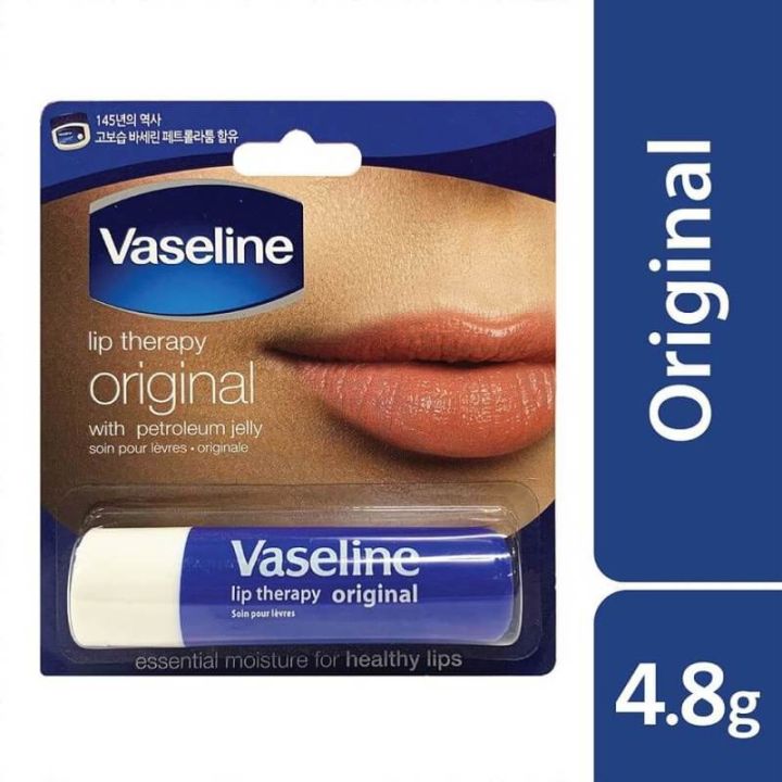 Vaseline Lip Therapy Original Lip Balm 4.8g (BIOMEDIC) | Lazada