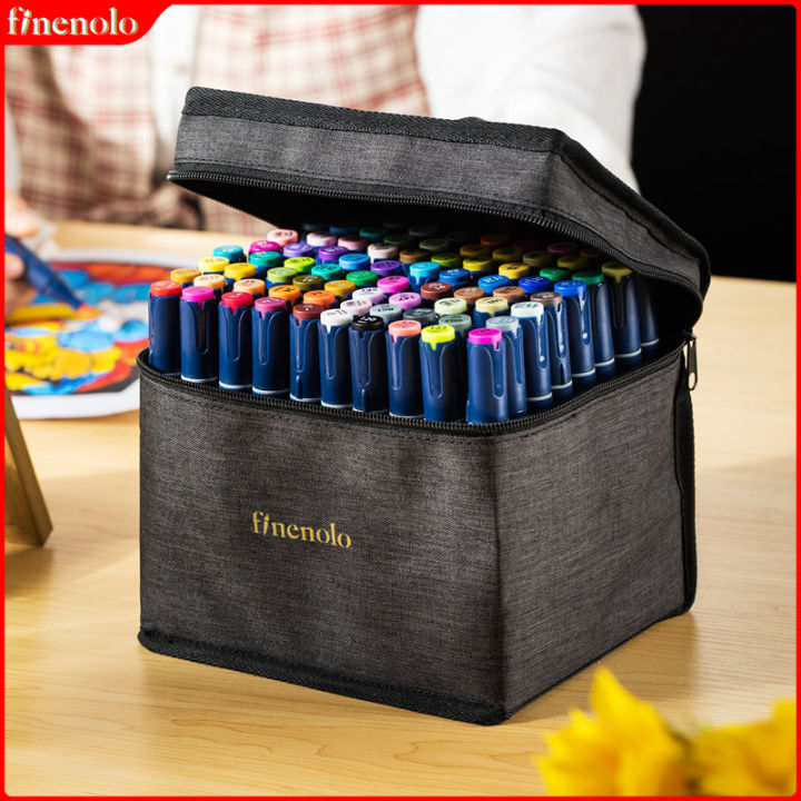 Finenolo by Deli Alcohol Markers Highlighter Pen Set Art Materials ...