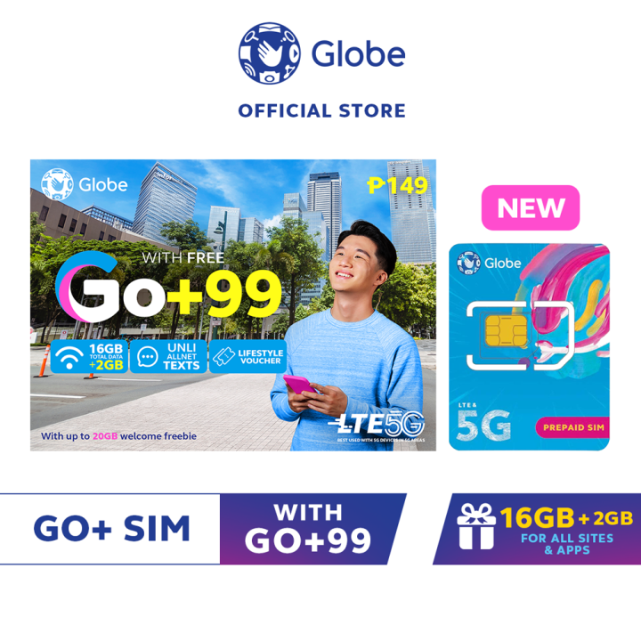 Go+SIM P149 with Up to 38GB data & UNLI All Net Texts for 7Days | Lazada PH