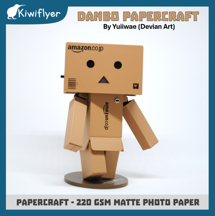 DIY Papercraft - Danbo (karakter kardus) - (Kertas lembaran pola ...