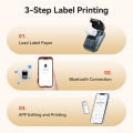 NIIMBOT B1 Thermal Label Printer Portable Bluetooth Barcode Label Maker ...