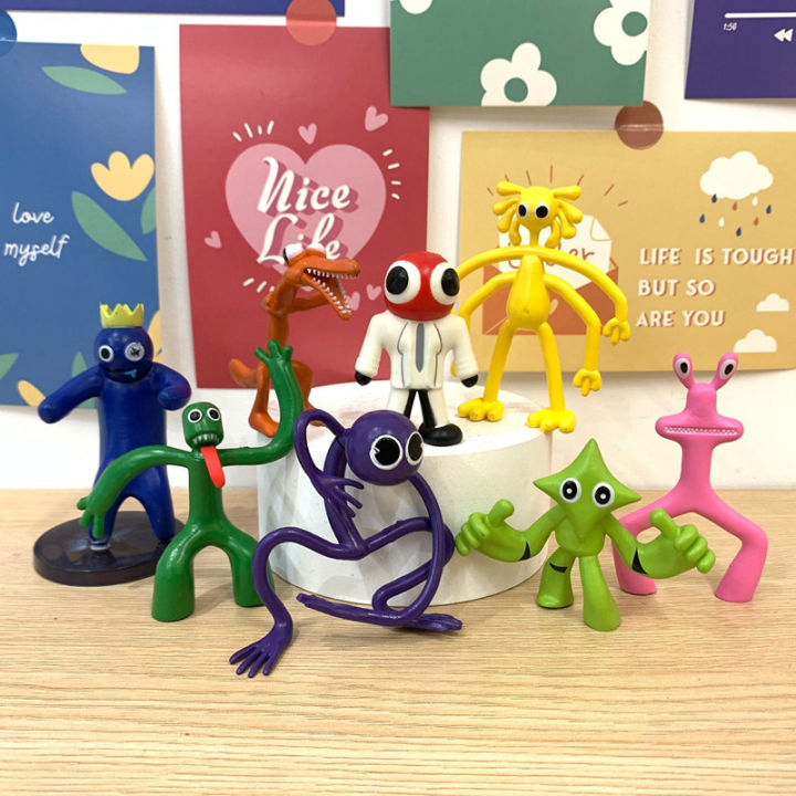 8pcs/set Rainbow Friends Action Figure Toys for Kids Playing Gift Game ...