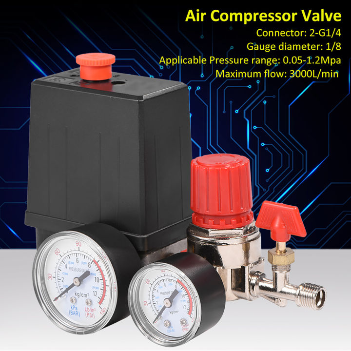 Small Air Compressor Pressure Switch Control Valve Regulator with ...